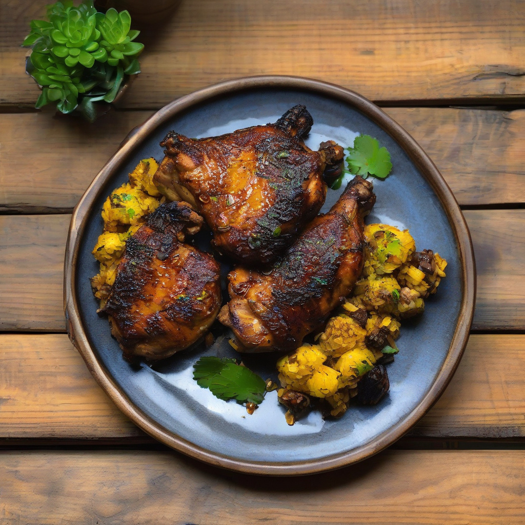 Oven Baked Jerk Chicken Recipe: Caribbean Spice Perfection - Chicken ...